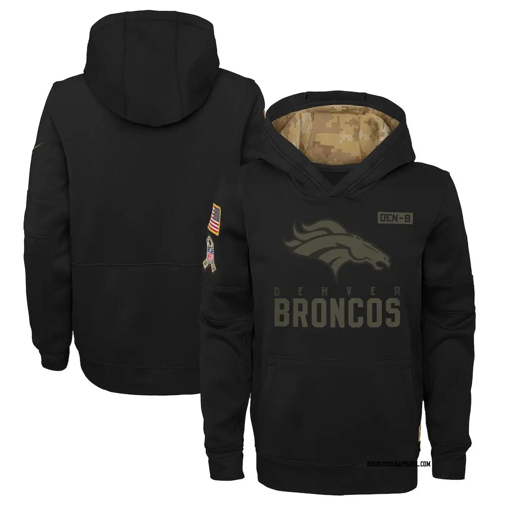 Denver Broncos Salute to Service Hoodies & Sweatshirts - Broncos Store