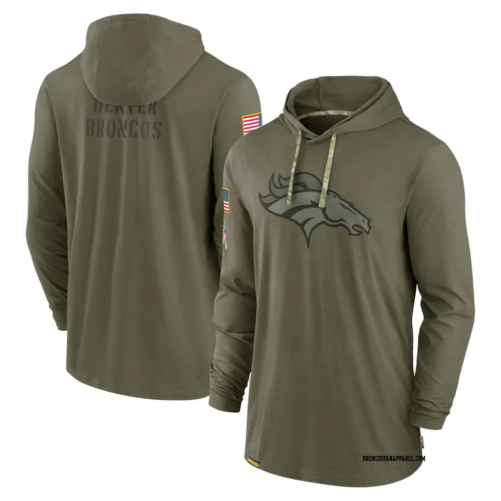 Denver Broncos Salute to Service Hoodies & Sweatshirts - Broncos Store